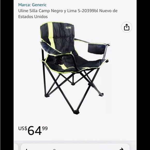 Uline | Other | Camp Chair | Poshmark